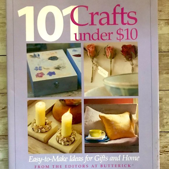 Craft Book “101 CRAFTS for UNDER $10” | Other | Craft Book 1 Crafts For ...